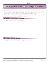 How to Write an Introduction - Essay Introductions - K12reader