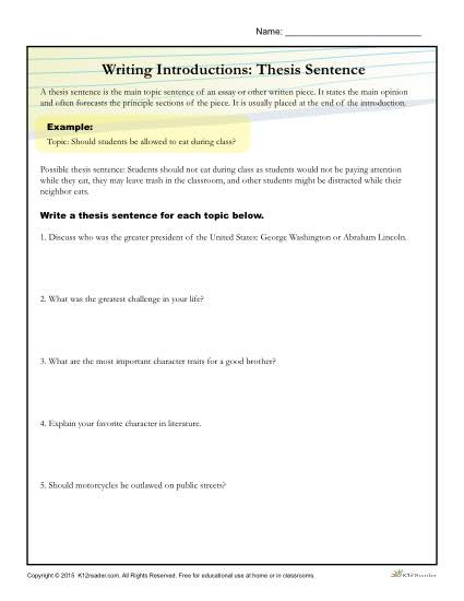 7 Thesis Statement Examples Download In Word PDF Free Premium 