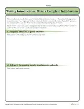 How to Write an Introduction - Essay Introductions - K12reader
